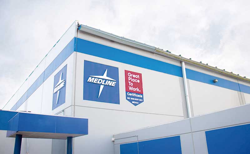 Medline anuncia inversión de 250 ddd en planta en Nuevo Laredo